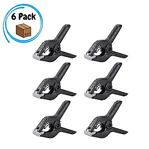 Mr. Pen- Spring Clamps, 6 Pack, 4.5 Inch, Plastic Clamps, Backdrop Clamps, Clamps Set, Clamps for Crafts, Clamps, Clamps for Backdrop Stand, Clamps for Woodworking.