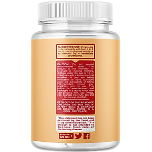 Pure Horny Goat Weed Extract with Maca Powder – Immune Support – Helps Increase Drive and Stamina – Booster for Men and Women Tongkat Ali Plus L-Arginine Increases Energy – 60 Capsules