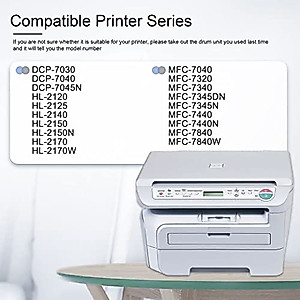 MOLIMER 1 Pack High Yield DR360 DR-360 Black Drum Unit Compatible Replacement for Brother DR360 HL-2140 HL-2170W MFC-7840W MFC-7340 MFC-7440N MFC-7345N DCP-7030 Printer