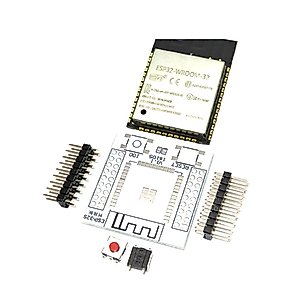 1Set ESP32 ESP-WROOM-32 IoT WiFi WLAN BLE Module+ESP-32S Adapter Board