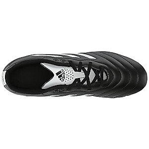 adidas Unisex Goletto VIII Firm Ground Soccer Shoe, Core Black/White/Red, 8 US Men