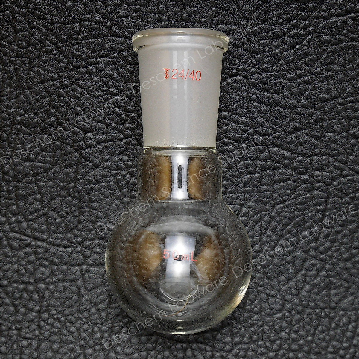 Deschem 50ml,24/40,1-Neck,Round Bottom Glass Flask,Single Neck,Laboratory Boiling Bottle