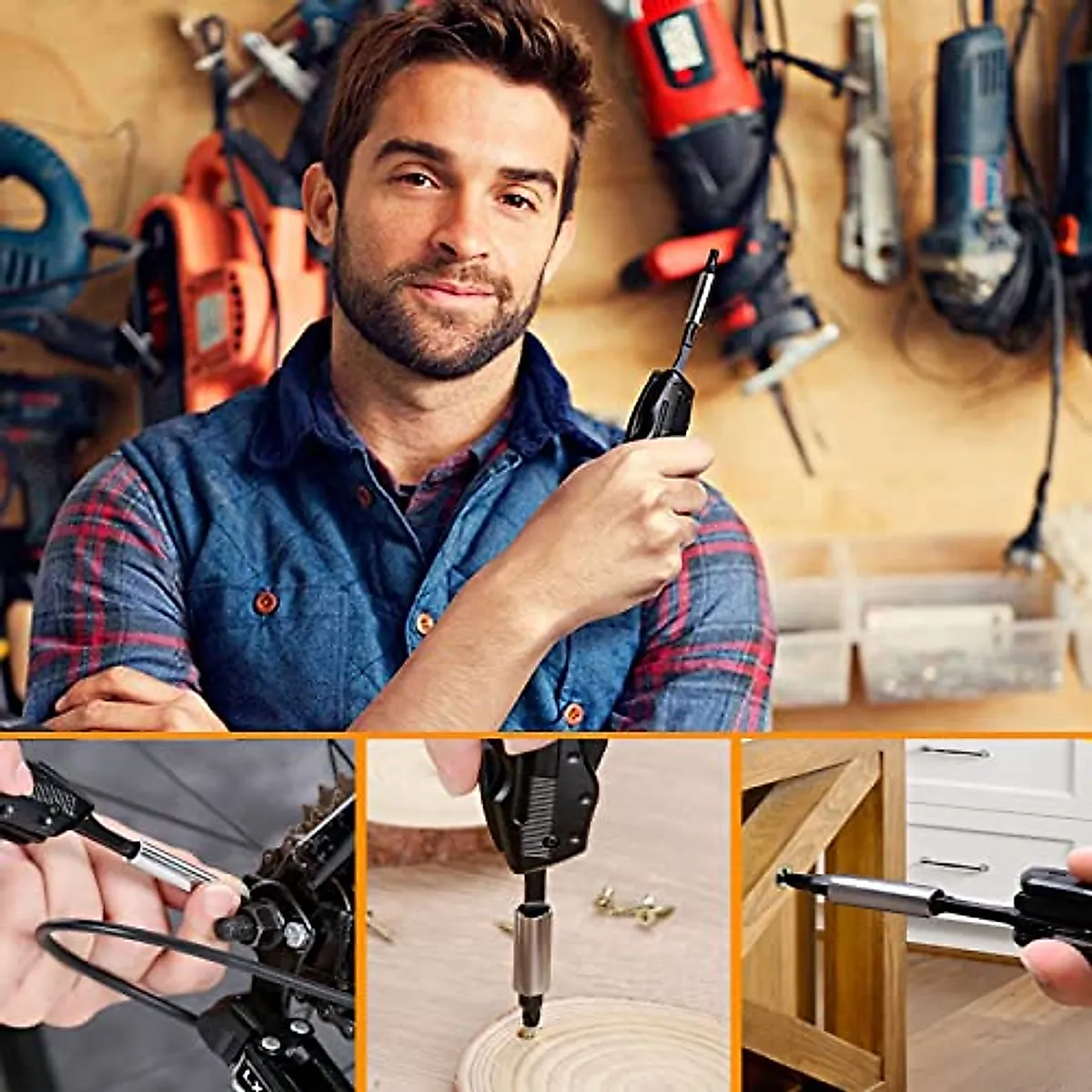 Multitool Pocket Knife Tactical Knife with Blade Saw Plier Screwdriver Folding Built with Full Stainless Steel Perfect Tool for Men Camping Emergency Outdoor Gifts for Men Him Dad Husband Boyfriend