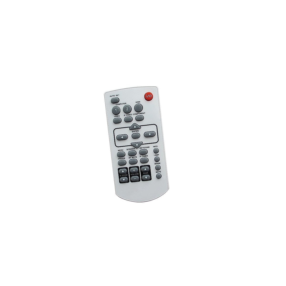 Universal Replacement Remote Control Fit for Promethean PRM10 PRM10A PRM-10 PRM-10A CXYZ 3LCD Projector