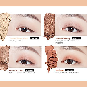 ETUDE Play Color Eyes #Bakehouse (21AD) | | Vivid 10 Color Eye Shadow Palette with Soft Texture and Daily Deep Coffee Colors | Eyes Makeup | Kbeauty
