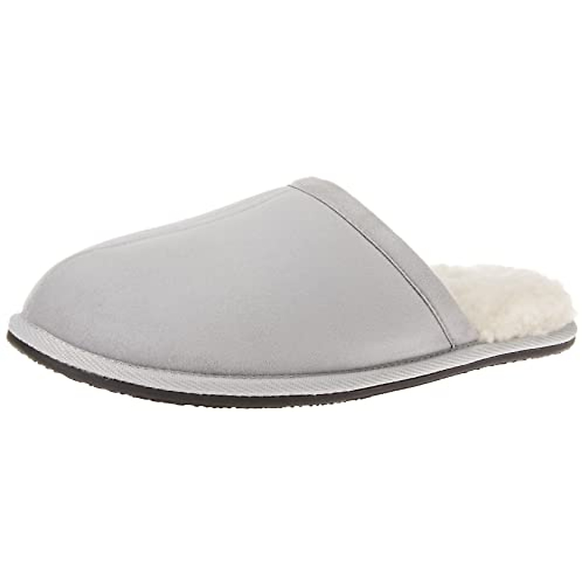 Amazon Essentials Women's Cozy Slipper, Grey, 9