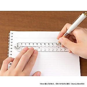 DESIGNPHIL 42266006 Multi Ruler, 11.8 inches (30 cm), Transparent