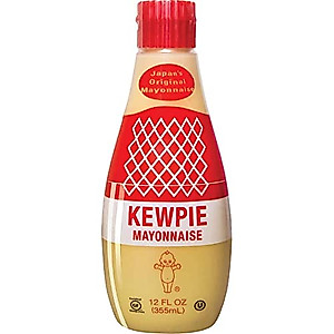 Kewpie Mayonnaise, Japanese Style Mayo Sandwich Spread Squeeze Bottle, 12-Ounce Tube (Pack of 1)