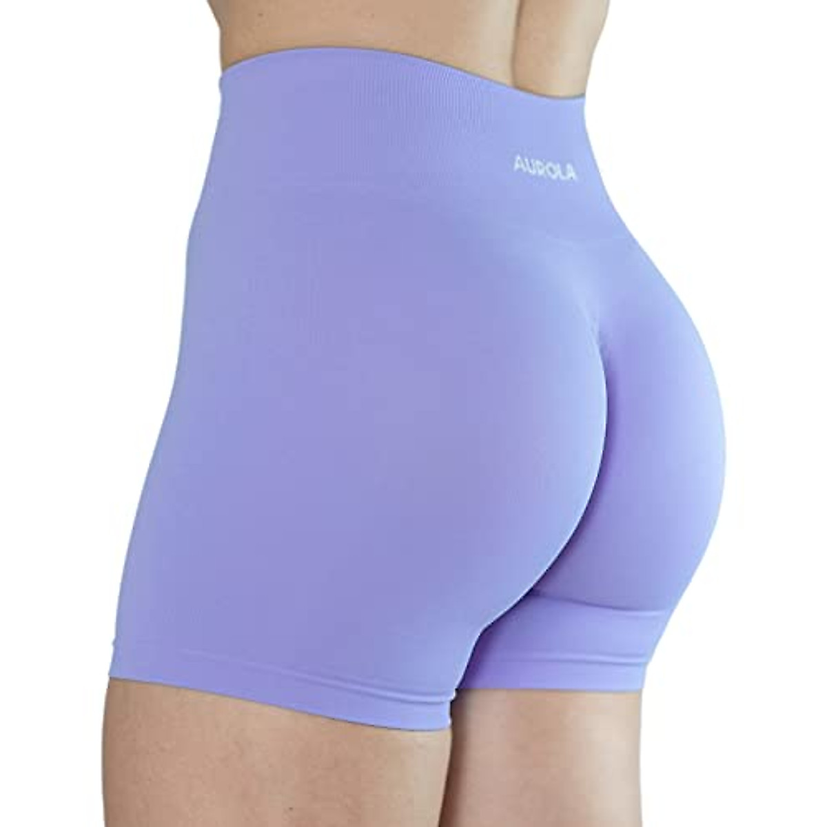 AUROLA Dream Collection Workout Shorts for Women High Waist Seamless Scrunch Athletic Running Gym Yoga Active Shorts
