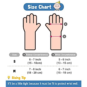 Kids Wrist Guards Kids Toddler Wrist Guards Wristsavers for Bike Skateboarding Roller Skating Snowboarding for Children Youth Girl Boy - Wrist Support Protective Gear Wrist Pads