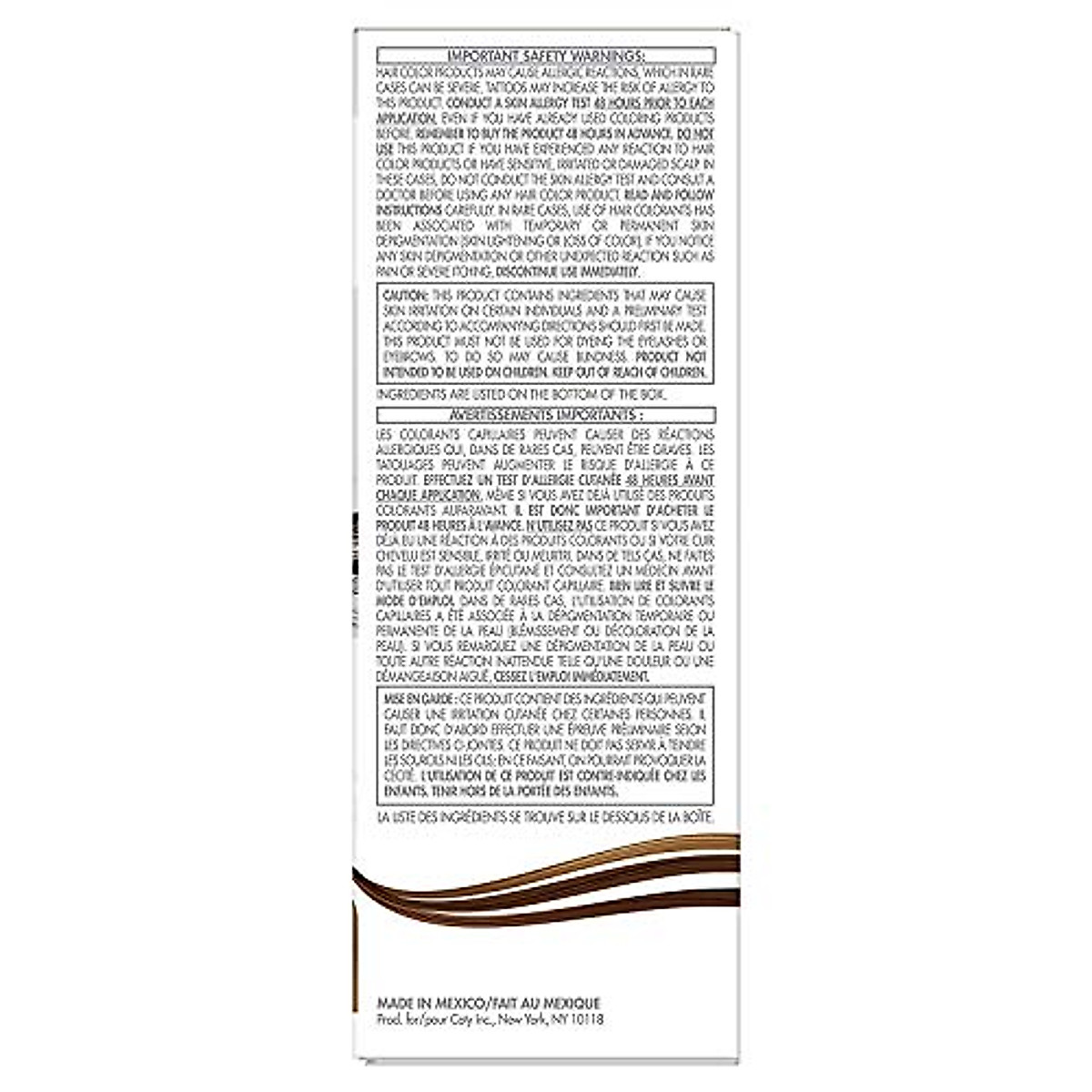 Clairol Nice'n Easy Liquid Permanent Hair Dye, 5G Natural Medium Golden Brown Hair Color, Pack of 3(Packaging May vary)