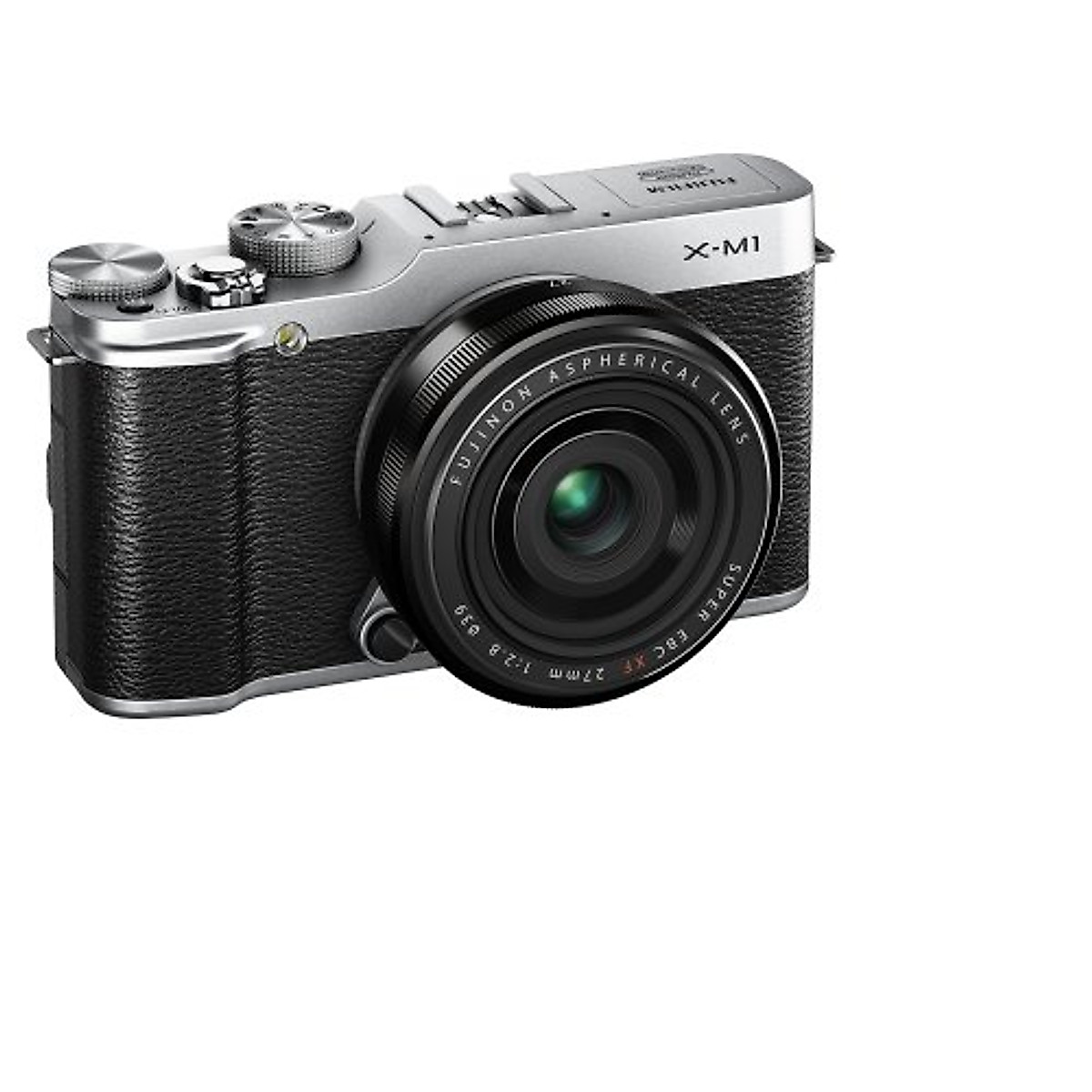 Fujifilm X-M1 Compact System 16MP Digital Camera with 3-Inch LCD Screen - Body Only (Silver)