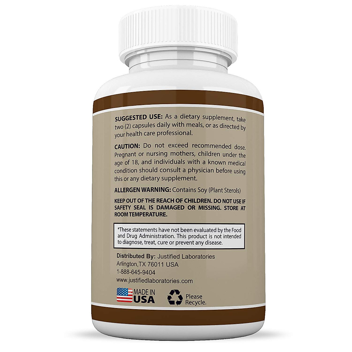 Justified Laboratories Anti Gray Hair 9000 Helps Restore Natural Hair Color 60 Capsules Per Bottle 3 Pack