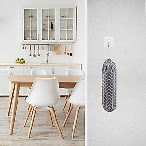 Plastic Bag Holder, Large Grocery Bags Holder, Wall Mount Garbage Plastic Bag Organizer, Shopping Bag Storage Dispenser Trash Bag Holder ​for Home Kitchen Travelling Drawstring Washable, 2 Pack (Gray)