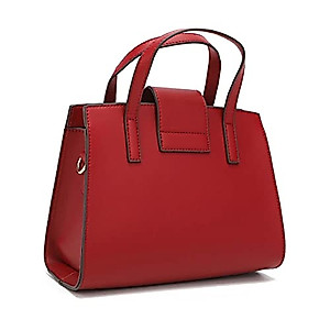 DESTINY BY NICOLE LEE 3 Pieces Set Bag Monogram Fashion Handbag Eco Leather Large Tote Mini Messenger Bag Wristlet Pouch for Women Girls NK12317 PGY