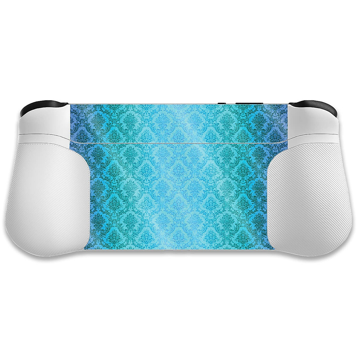 MightySkins Glossy Glitter Skin Compatible with Logitech G Cloud Gaming Handheld - Blue Vintage | Protective, Durable High-Gloss Glitter Finish | Easy to Apply | Made in The USA