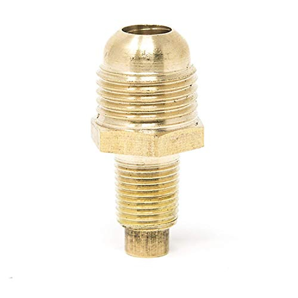 GasOne Propane Orifice Connector Brass Tube Fitting 3/8" Flare x 1/8" Mnpt or Male Pipe by Gas One