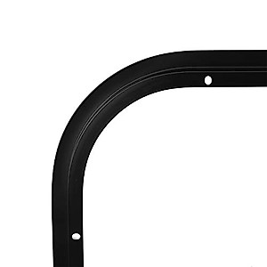 RecPro RV Window | Teardrop Horizontal Slide | RV Window Replacement | Camper Window | Tempered Tinted Glass | RV Window with Screen (24" W x 20" H, with Trim Kit)