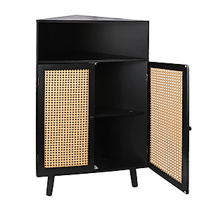 ZYBT Corner Cabinet Organizer with Doors