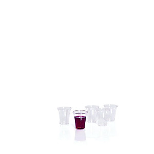 Broadman Church Supplies Plastic, Disposable, Recyclable Communion Cups, 1000 Count