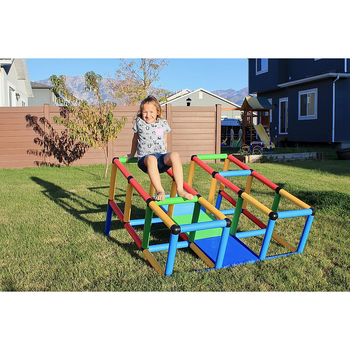 Funphix Classic 316 Piece Construction Toy Set - Building Play-Structures for Indoors & Outdoors - Fun & Educational Learning Toys for Ages 2 to 12