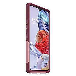 OtterBox COMMUTER SERIES LITE SERIES Case for LG STYLO 6 - CUPIDS WAY (ROSEMARINE PINK/RED PLUM)