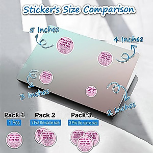 Miraki Girls Just Want to Have Fun Sticker, Damental Human Rights Sticker, Feminist Stickers, Cute Sticker, Water Assitant Die-Cut Vinyl Funny Decals for Laptop, Phone, Water Bottles, Kindle Sticker