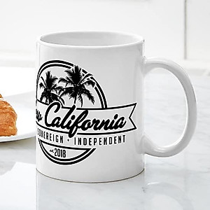 CafePress New California Ceramic Coffee Mug, Tea Cup 11 oz