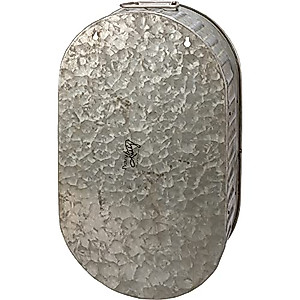 Primitives by Kathy Washtub Wooden Double Shelf 9.50" x 17.25" x 4.50"