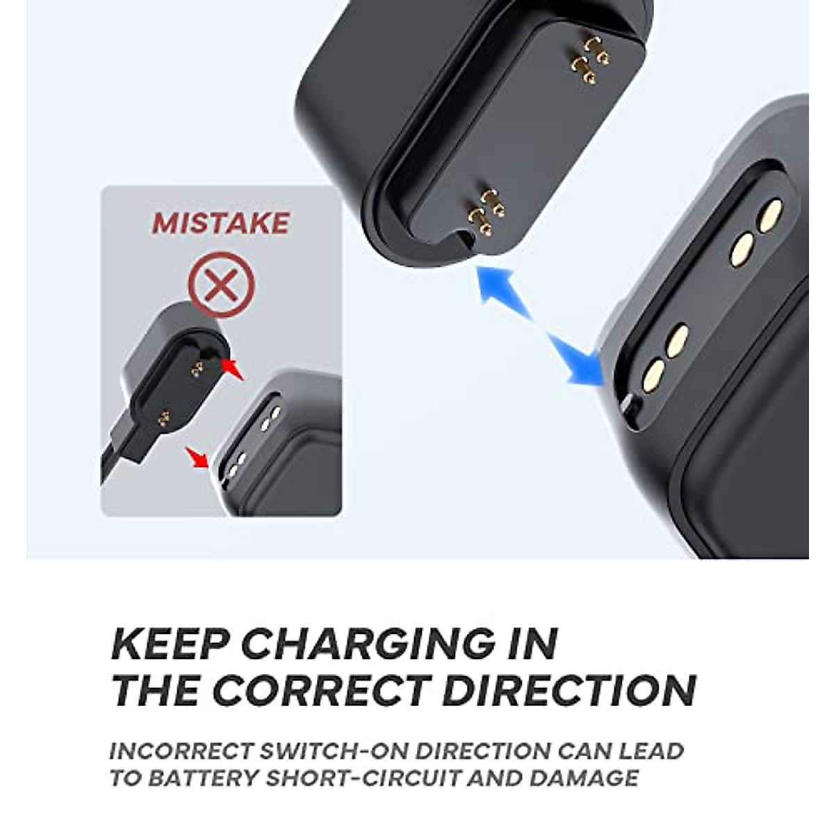 Bone Conduction Headphones Bluetooth IPX8 Waterproof Swimming Headphones, 16G MP3 Player 2 Pack Magnetic Charging Cables Wireless Open-Ear Headphones Bluetooth 5.1 with Mic for Running Driving, Orange