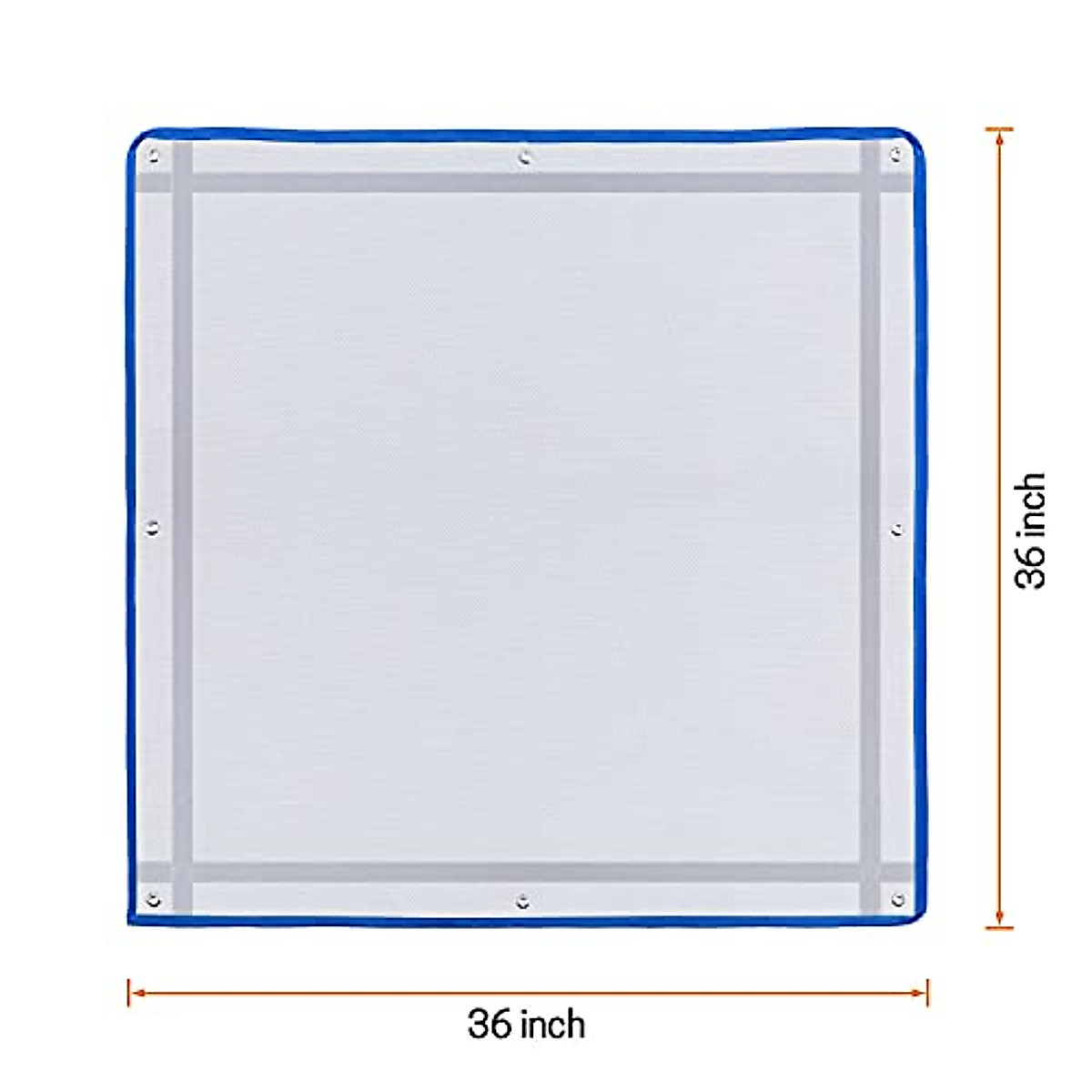 VISEMAN Fire Pit Mat for Deck Fireproof Under Fire Pit,Gill Mat for Grass Wood Deck Protection,Patio Outdoor BBQ with 3 Size(24" 32" 36")