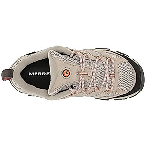 Merrell Women's Moab 3 Waterproof Hiking Shoe, Aluminum, 8