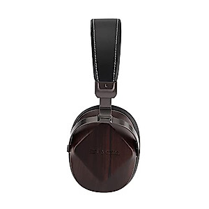 SIVGA Oriole Zebrano Wooden Closed Back Wired Dynamic Headphone (Black)