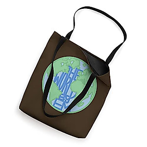 the world by em Tote Bag
