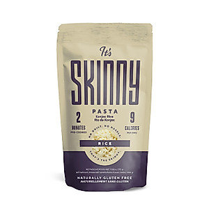 It’s Skinny Orzo — Rice Shaped Pasta Healthy, Low-Carb, Low Calorie Konjac Pasta — Fully Cooked and Ready to Eat Shirataki — Keto, Gluten Free, Vegan, and Paleo-Friendly (6-Pack)