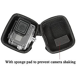 Hard Carrying Case for GoPro Hero 11 10 9 8 7 6 5 4 Waterproof Housing Case,DJI Osmo Action 3 Camera Waterproof Shell,Insta360 One R RS AKASO Underwater Dive Shell and More