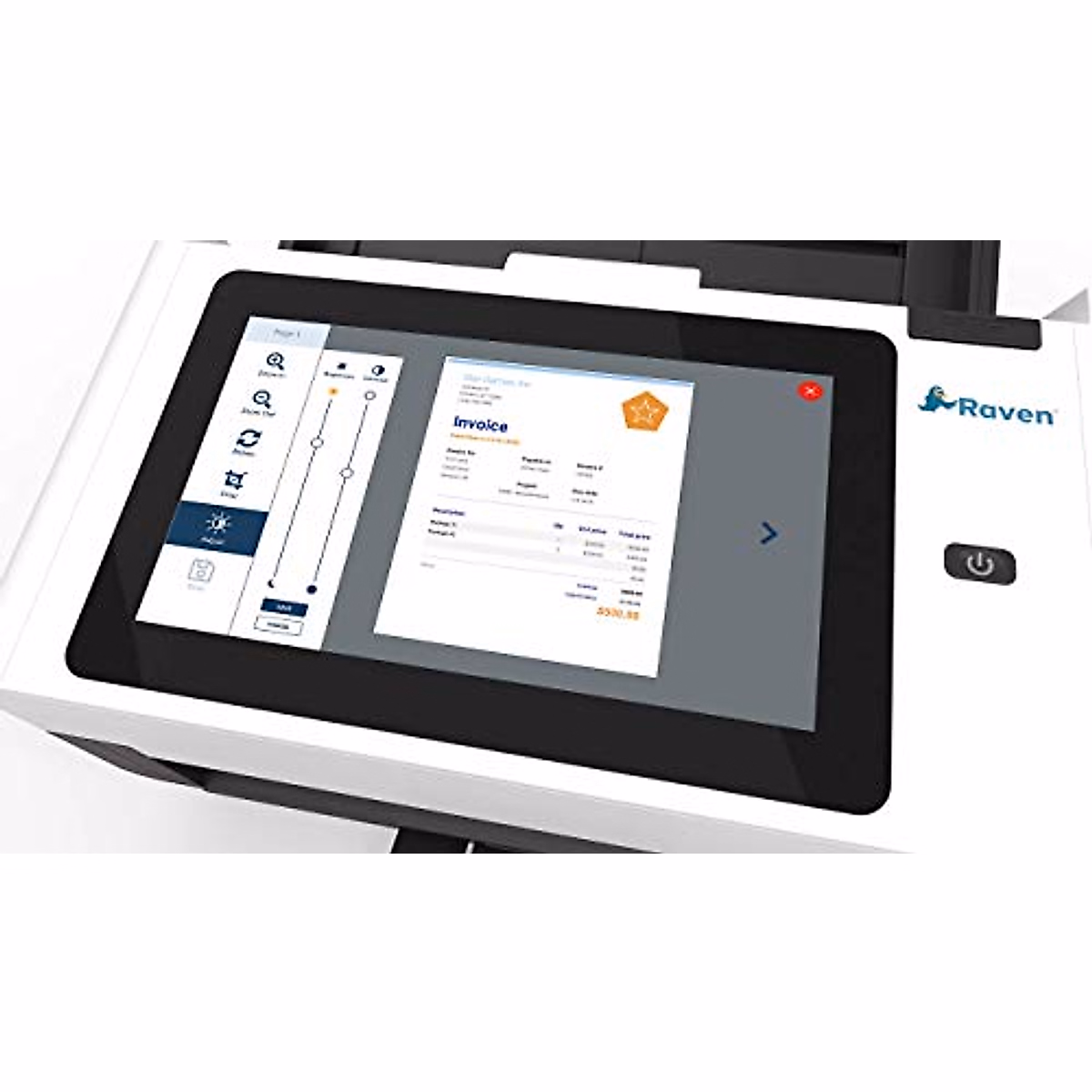 Raven Pro Scanner: High Speed, Wireless, Touchscreen, Cloud