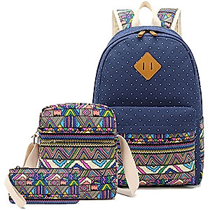 EZYCOK Laptop Backpack for Teen Girls Women Lightweight School Backpack College Bookbag Casual Daypack, Best Christmas Birthday Gift