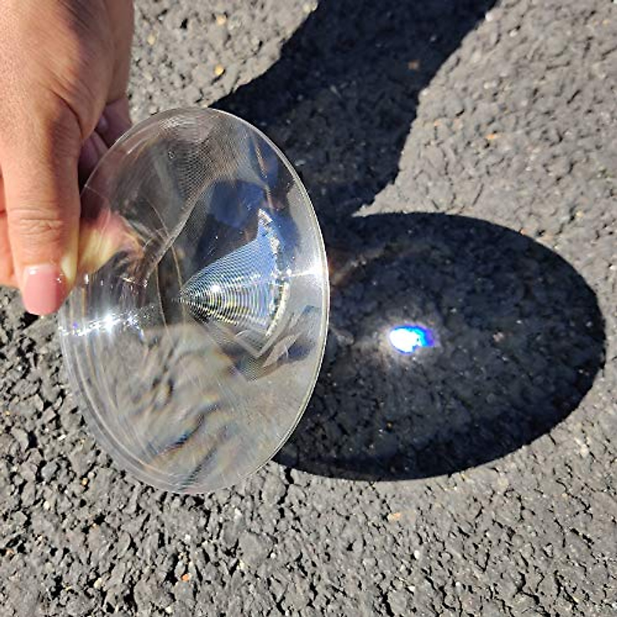 Six Seasons 5-Pack Fresnel Lens Φ50mm(1.97") Focal Length 28mm Acrylic Fresnel Magnifier for Solar Project,Equipment Lens,Visual Education (Focal Length 28mm)
