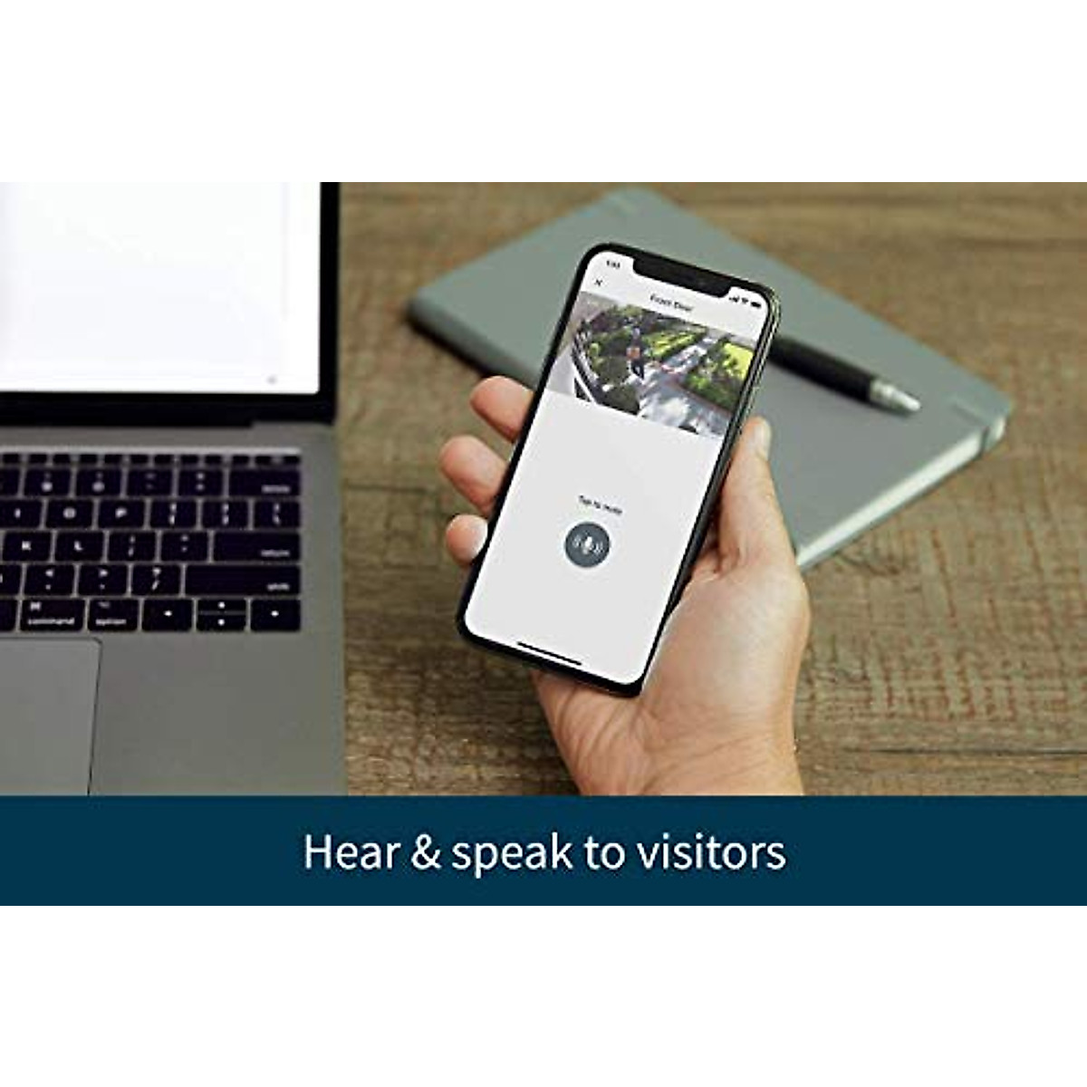 Arlo Essential Spotlight Camera - 3 Pack - Wireless Security, 1080p Video, Color Night Vision, 2 Way Audio, Wire-Free, Direct to WiFi No Hub Needed, Works with Alexa, White - VMC2330