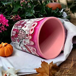 dierjueyers Pumpkin Coffee Cup With Ghost, Halloween Coffee Mug, Halloween Ceramic Coffee Mug, Trick Or Treat Halloween Tumbler Cup, Perfect And Best Gifts For Coffee Lover (Orange*1) (Orange, 24X20)