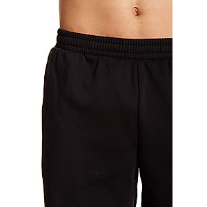 adidas Men's Athletics Essential Cotton Shorts, Black/White, Small