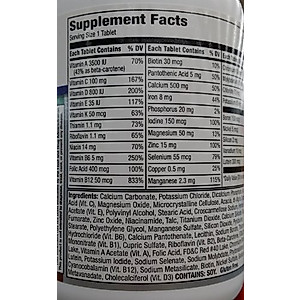 Equate Complete Multivitamin Women 50+, 100 Tablets