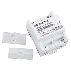 Baomain DDS238-4 (30-100) Single Phase DIN-Rail Kilowatt Hour kwh Meter 220V 100A