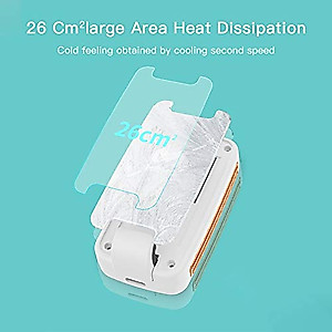 TJLSS Mobile Phone Cooling and Freezing Semiconductor Radiator Fan Handle Mobile Phone Cooler Phones Telecommunications (Color : D)