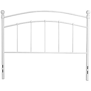 Flash Furniture Woodstock Decorative White Metal Full Size Headboard