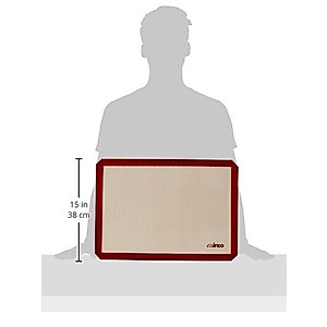 Winco Silicone Baking Mat, 14-7/16 by 20-1/2-Inch