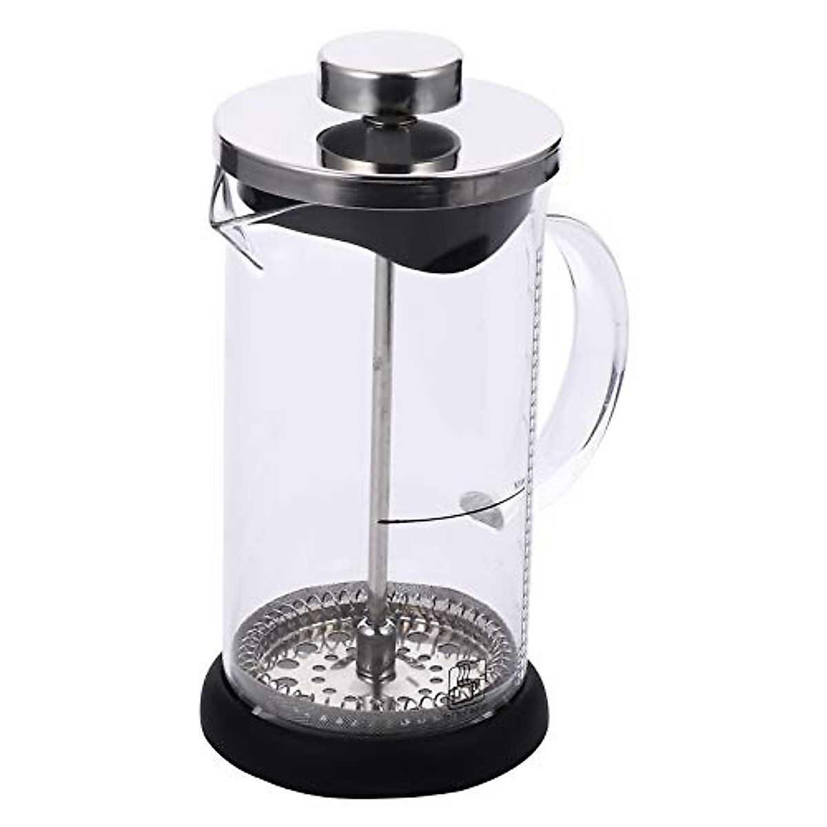 Hemoton Espresso Machine Portable Stove Stainless Steel Coffee Pot Espresso Maker Coffee Maker Glass Tea Kettle for Camping Stovetop 350ml Espresso Machine Portable Stove