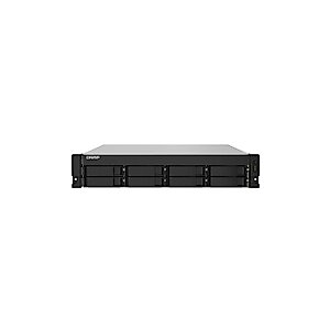 QNAP TS-832PXU-4G 8 Bay High-Speed SMB Rackmount NAS with Two 10GbE and 2.5GbE Ports (TS-832PXU-4G-US)