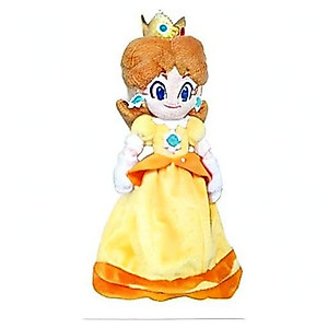 HUAWELL Super Marry All Star Collection Princes Peach Plush Toy Princes Rosalina & Dasy Stuffed Plush 8" (Princes Rosalina & Dasy)